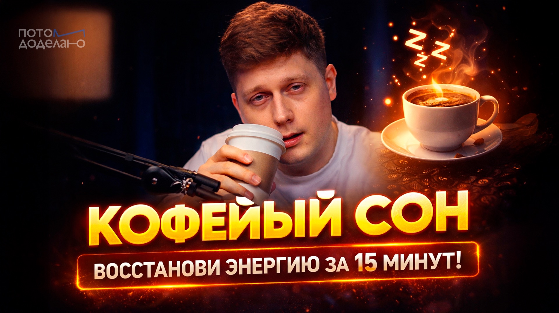 Кофейный сон: как быстро вернуть себе силы | Потом доделаю