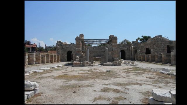 Античный Сиде и Памуккале. Турция.