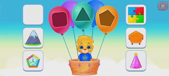 Мультики для детей. Яркий мультик про львёнка Лукаса . Изучаем формы .