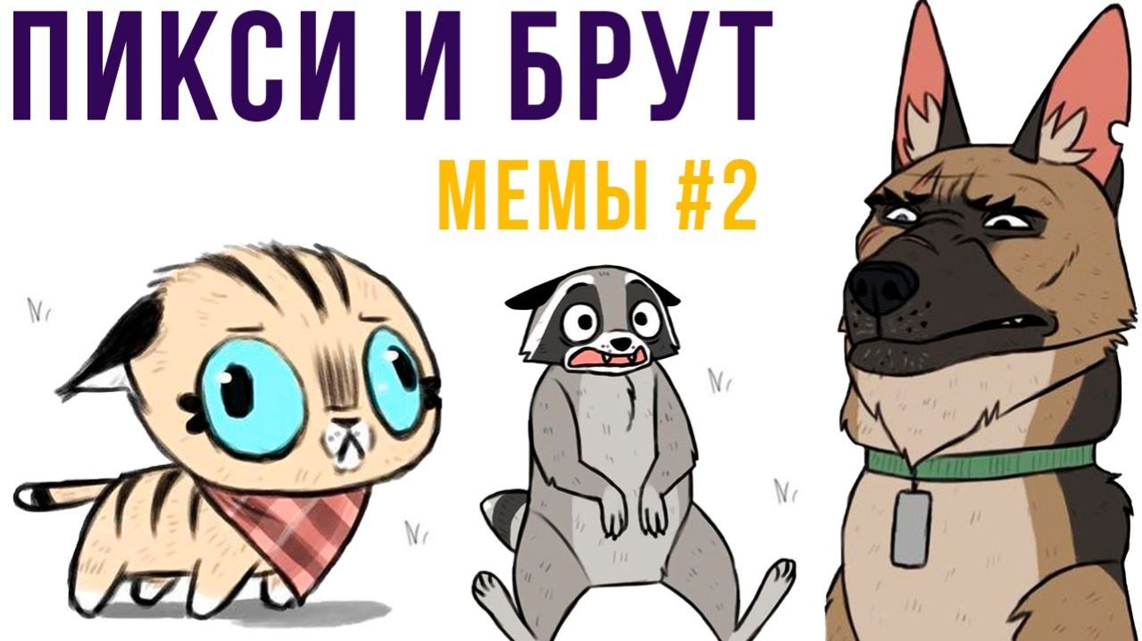 Пикси и Брут мемы) Часть 2