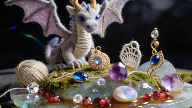 dreamina-2026-02-18-5681-полупрозрачные витражные губы в центре м...