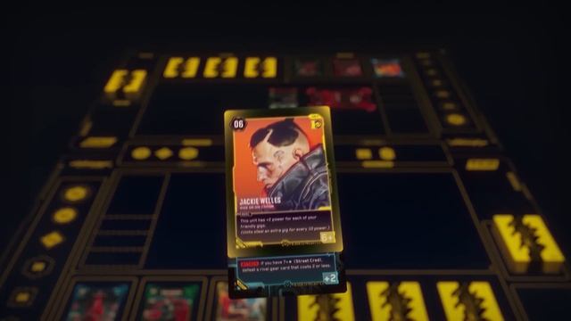 Cyberpunk Trading Card Game — демонстрация игры