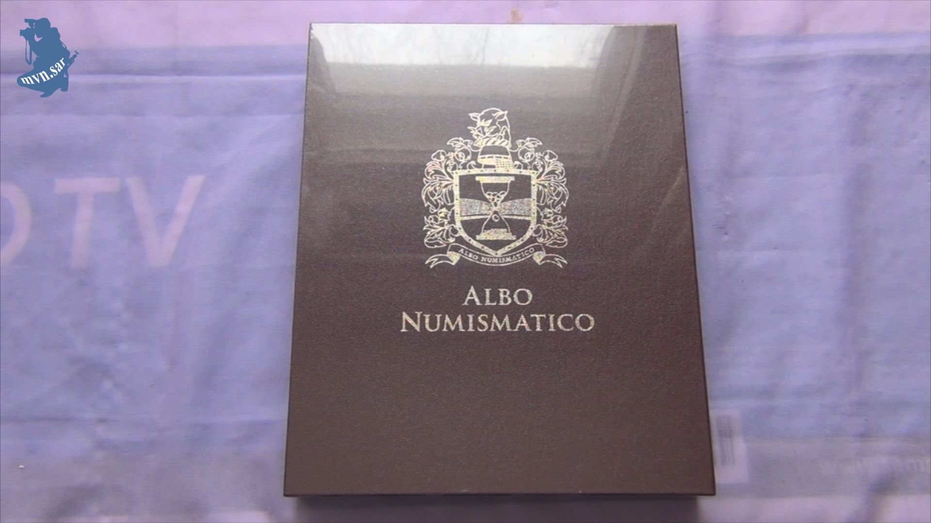 Футляр для альбомов толщиной 30 мм, цвет Бордо от производителя Альбо Нумисматико. #958