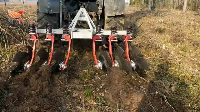 Испытание_в_реальных_условиях_лесная_борона_ZKT_2500Л_1ПФ