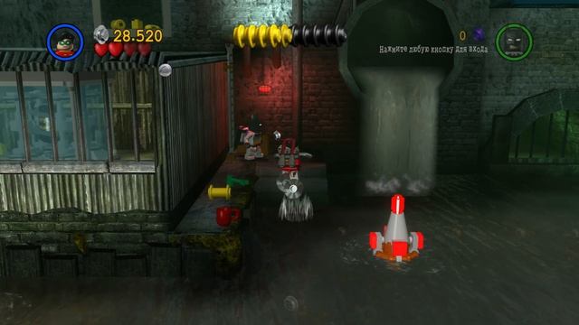LEGO Batman Киллер крок прохождение (PC) #8