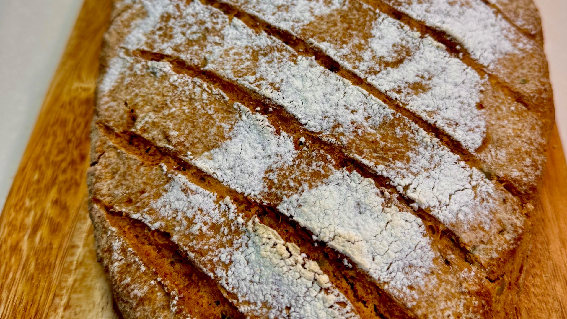 Полезный ржаной хлеб на кефире!