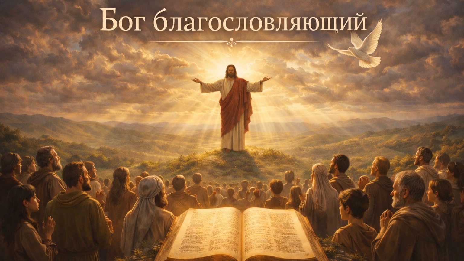 Бог благословляющий