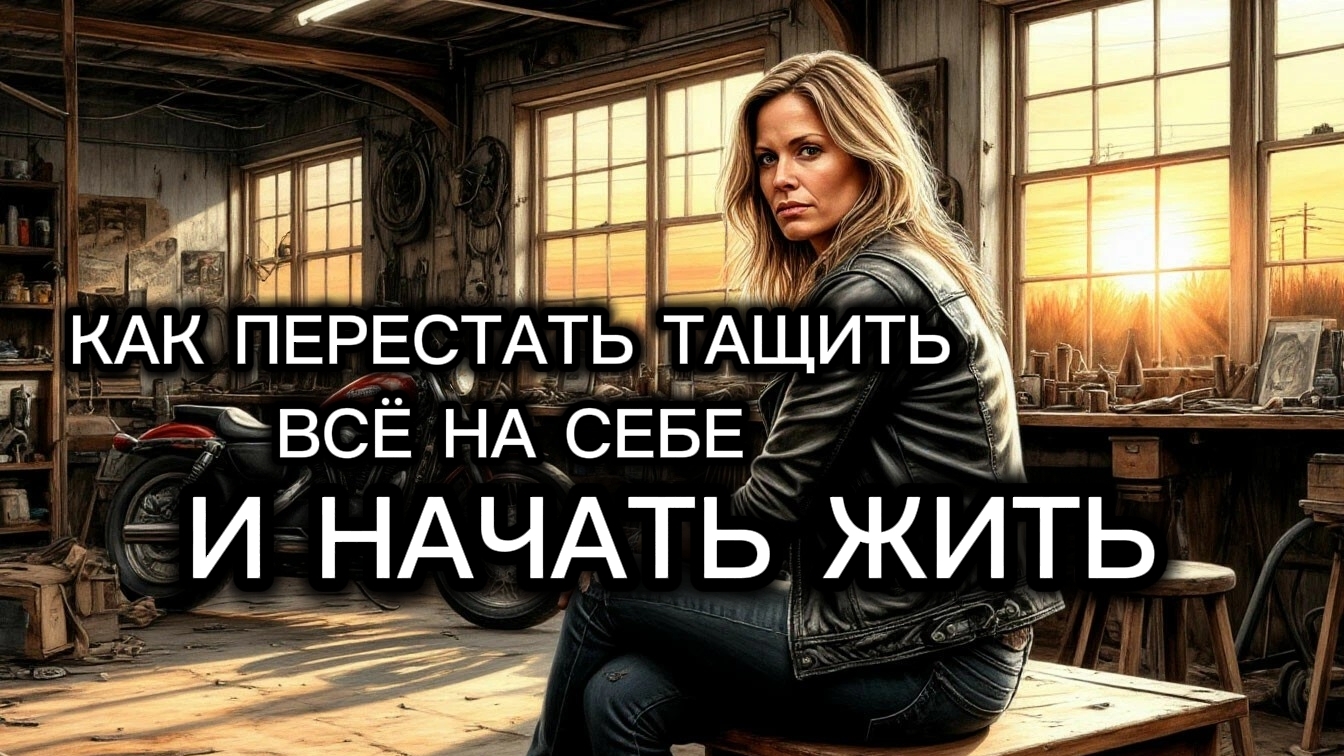 Как перестать тащить всё на себе и начать жить