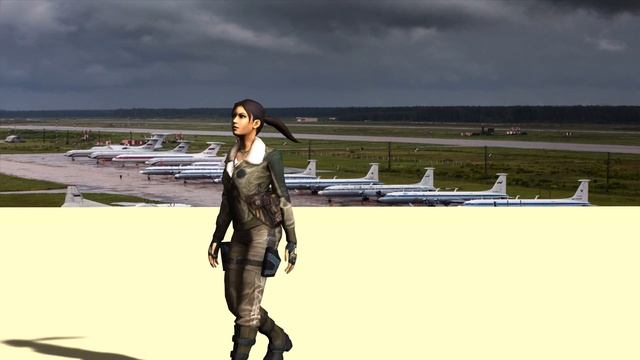 #laracroft  -Лара Крофт авиатор - низкополигональная модель