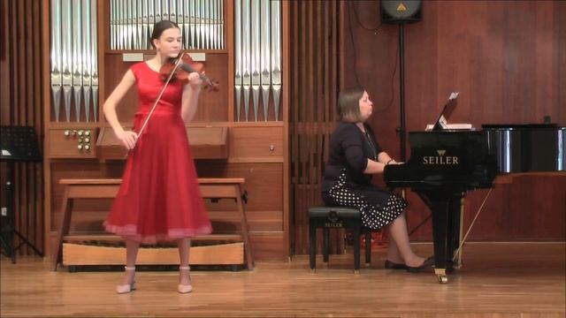 Лидия Еременко (скрипка) - Жюль Массне "Размышления"