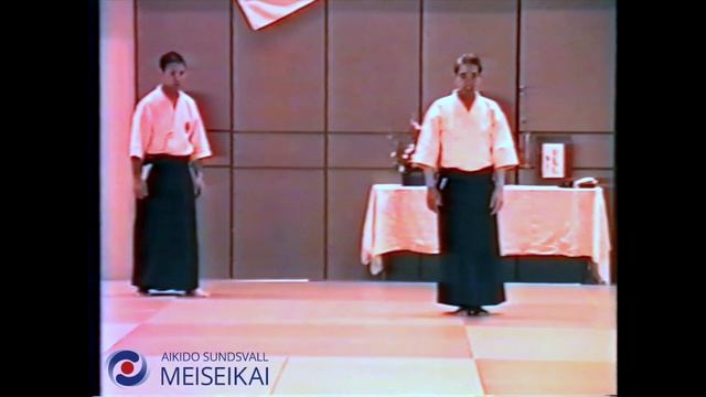 12.Aikido Gyaku Hanmi Kotegaeshi Nishio Sensei Uppsala 1993