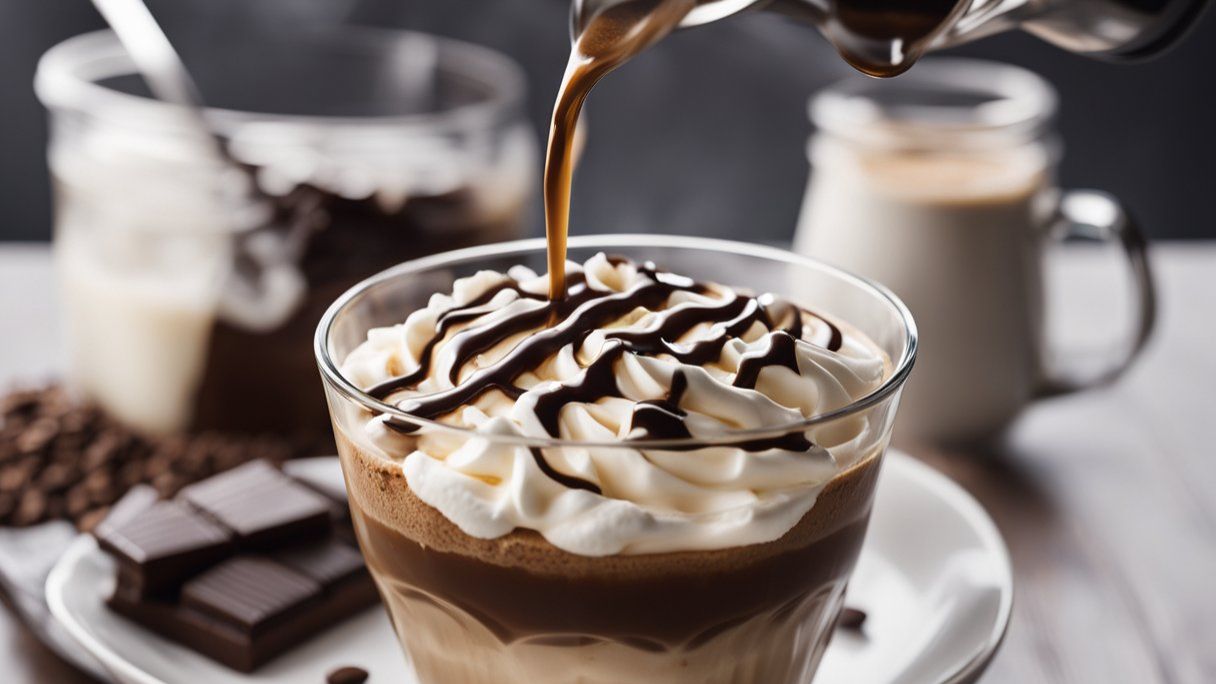 Фраппе с кофе