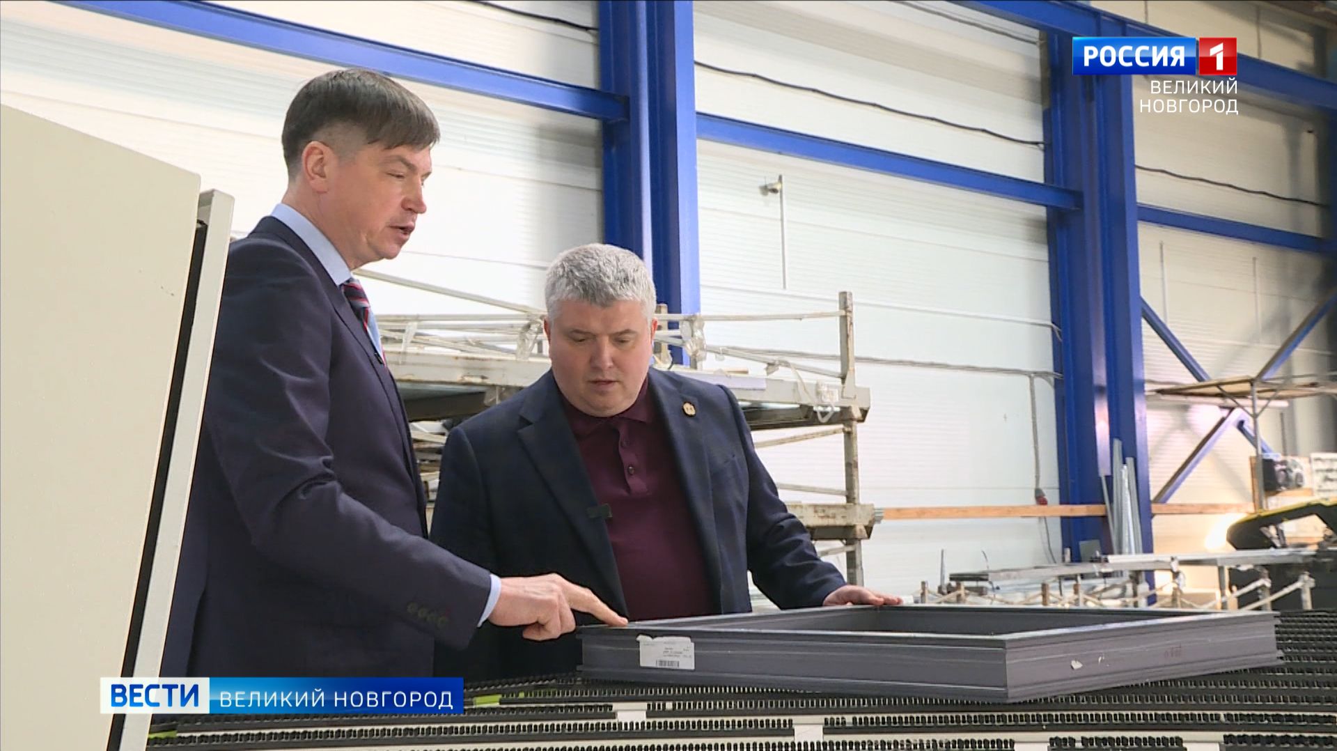 ГТРК СЛАВИЯ Губернатор Александр Дронов на площадях новгородской компании "Галичи"18.03.26