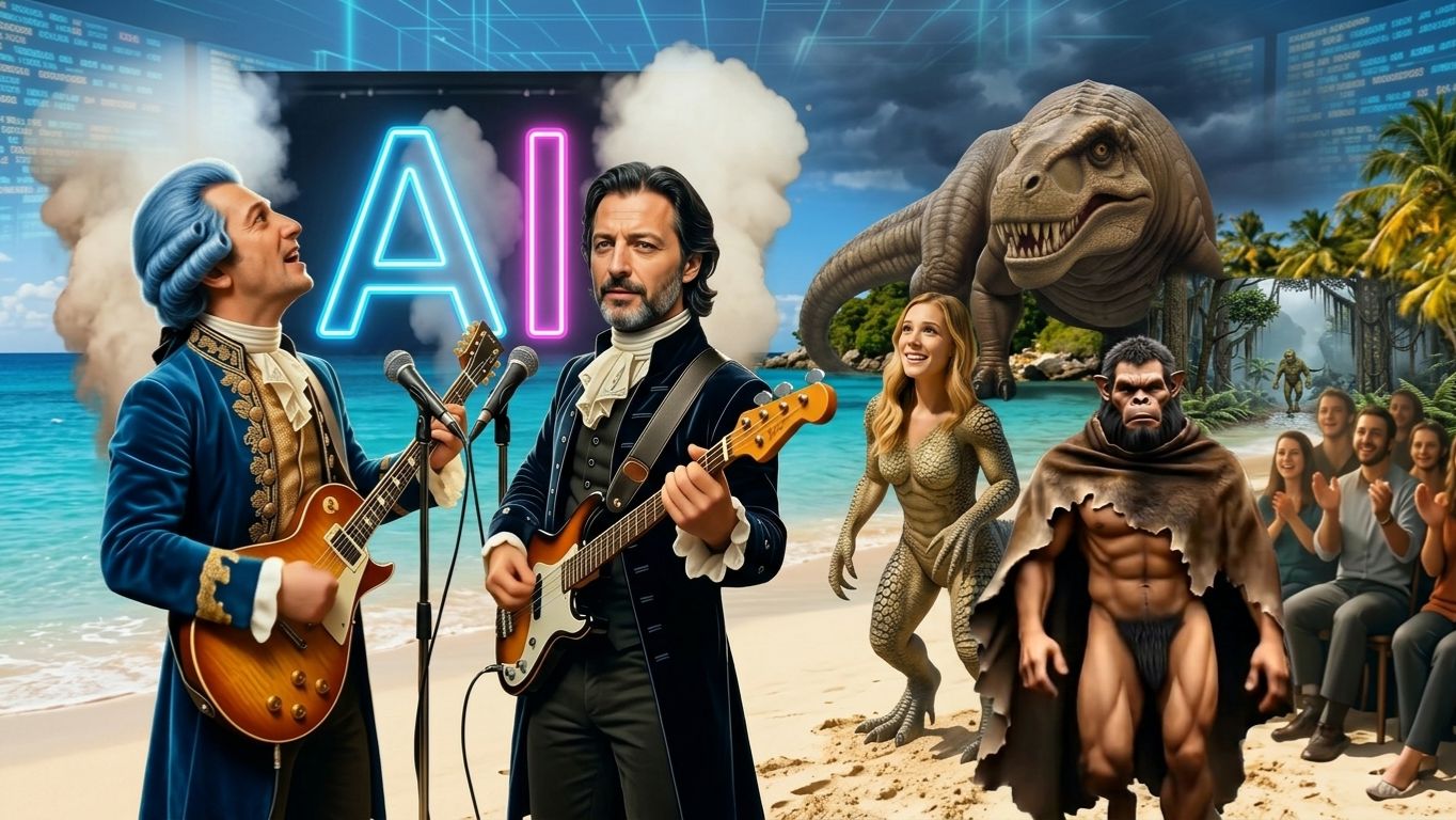 Сингулярный мир | AI-альбом. Пять треков. Одна гремучая смесь. Ваша эпоха.