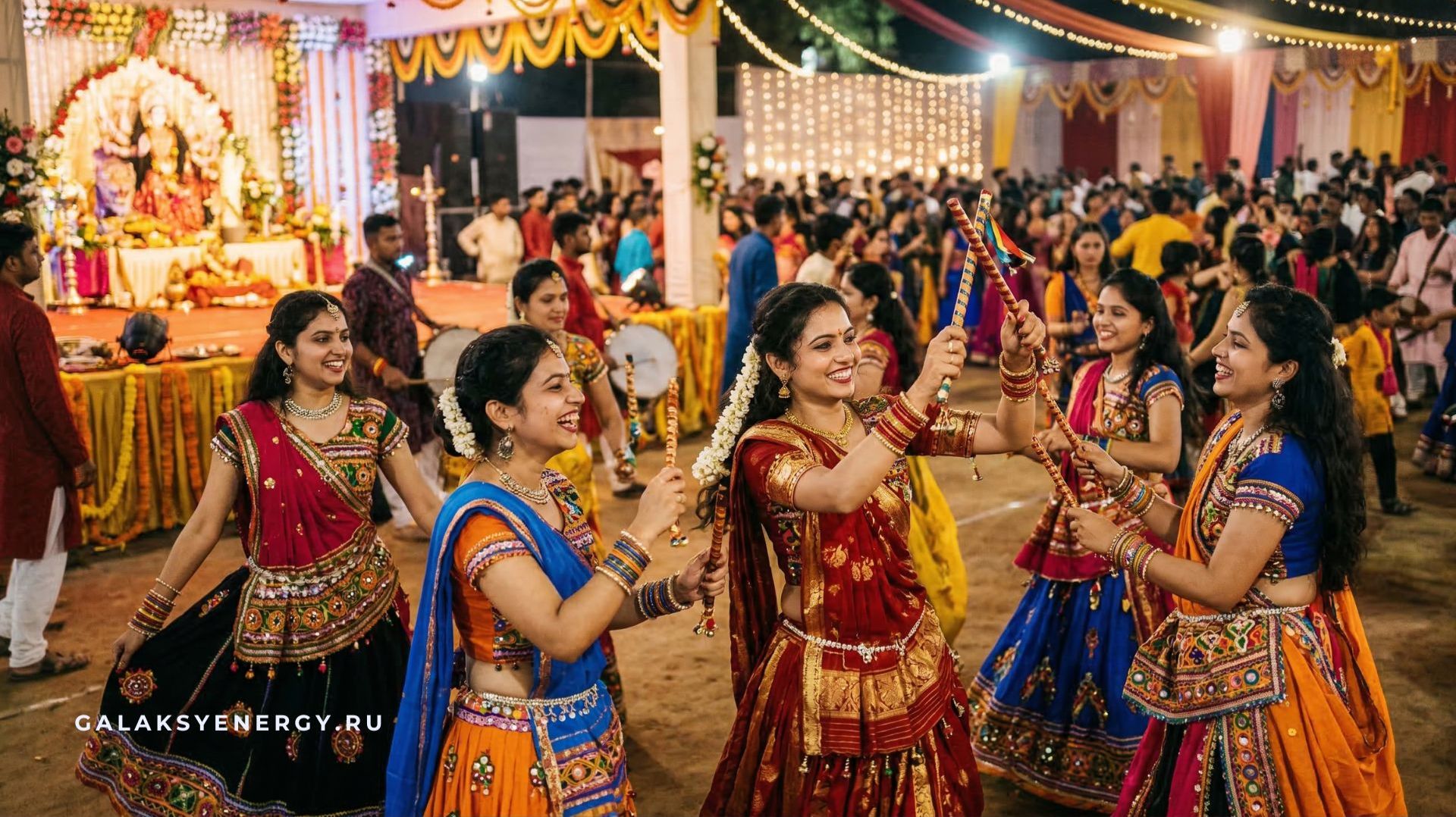 Наваратри способствует духовному росту, обогощению внутреннего мира и ясности ума