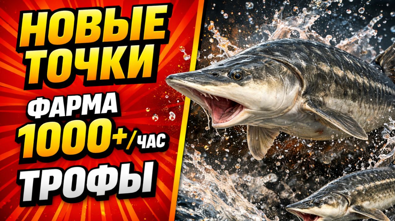 🤑 НОВЫЕ ТОЧКИ для ФАРМА РР4! КОМАРИНОЕ• АХТУБА • ВЬЮНОК • Фарм Серебра в Русской Рыбалке 4