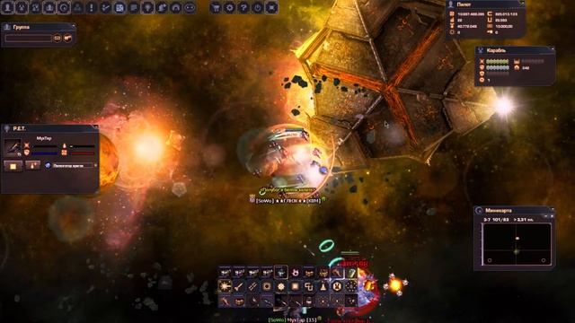 8 000  Уридиума за 15 минут на х-7!! DarkOrbit