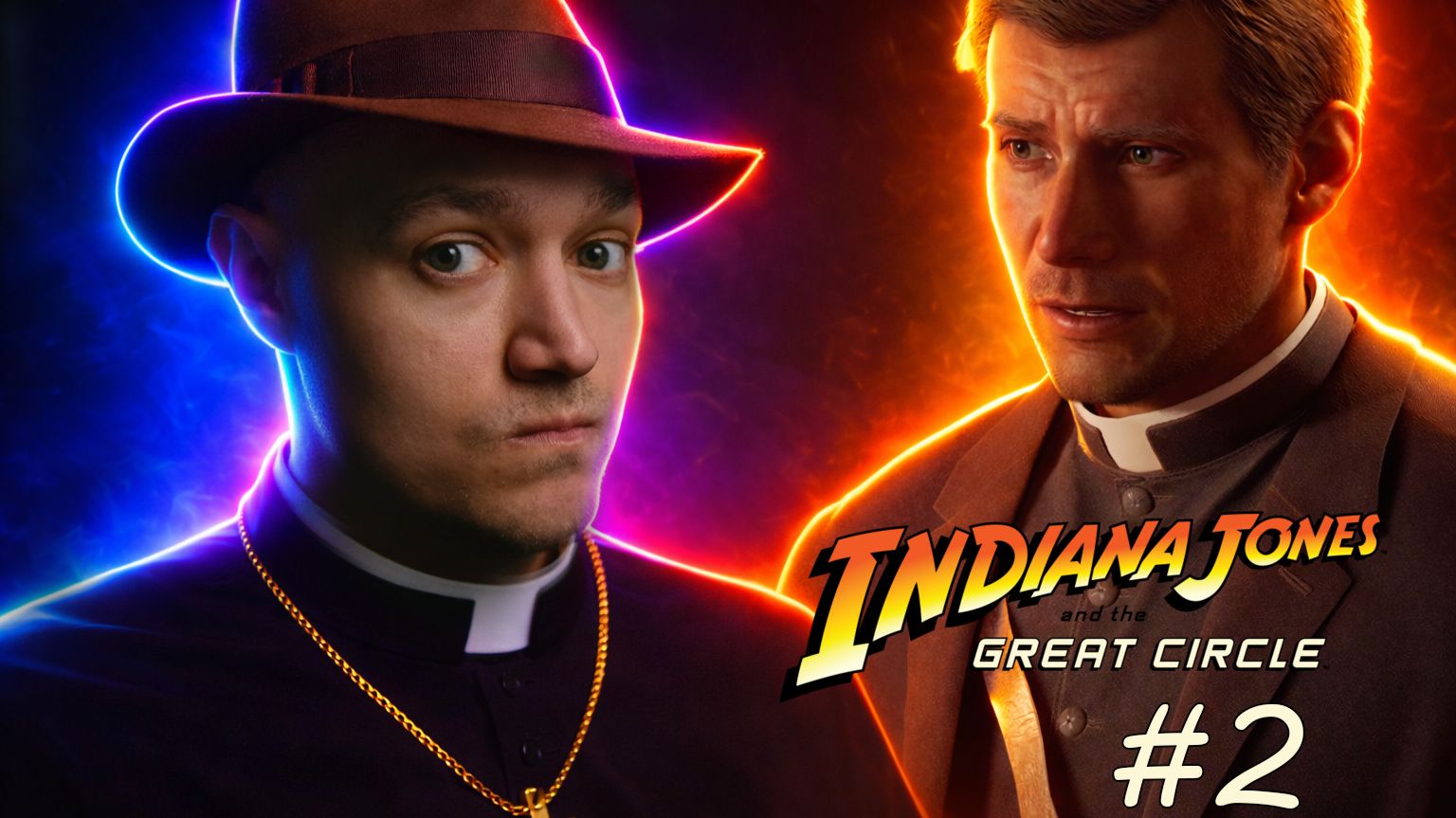 СВЯТОЙ ОТЕЦ ДЕРЕТСЯ ЛОПАТОЙ  Indiana Jones and The Great Circle #2