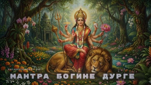 Мантра Богине Дурге. Ее призывают для защиты и для разрушения всего, что мешает развитию