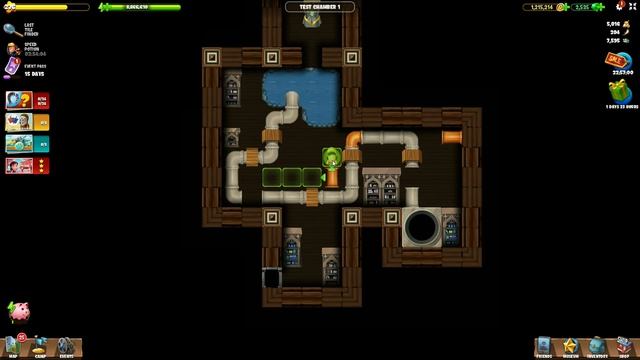 Тестовая Камера 1 | Test Chamber 1 | Костюмерная Дигги 3 | Diggy's Adventure