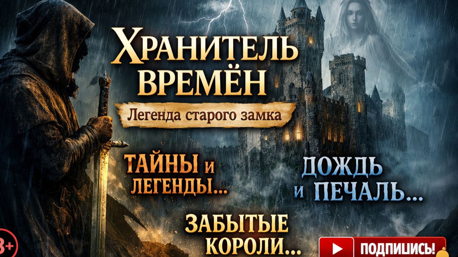 Каменный страж под дождём — Баллада о старом замке | Готическая музыка | Мистическая песня о тайнах