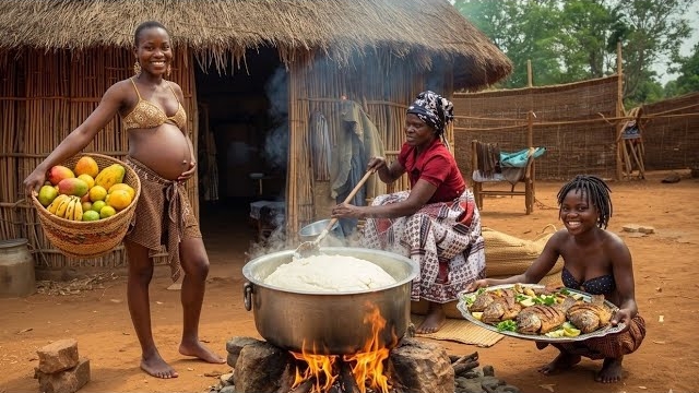 Готовим настоящие завтраки по рецептам нашей деревни. Жизнь и быт Кении