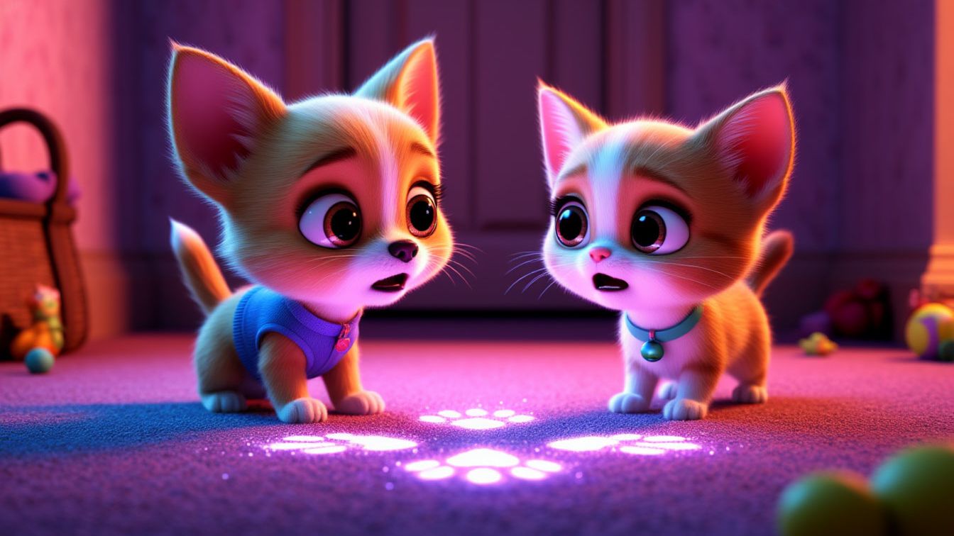 Мы нашли следы чужого кота! Что происходит? 👀🐱