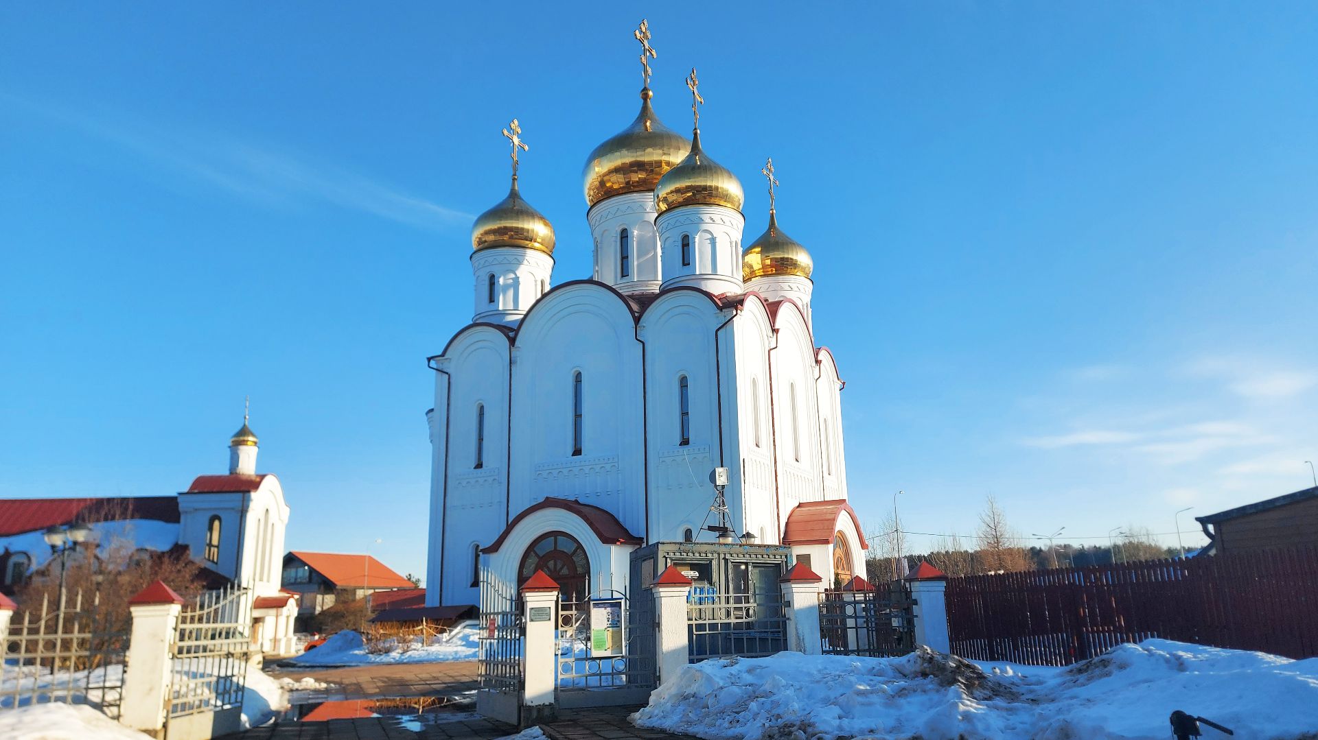 Храм Казанской иконы Божией Матери в селе Орлово НАО г. Москвы (14.03.26)