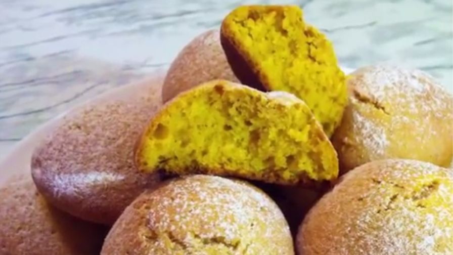 Постное Тыквенное печенье