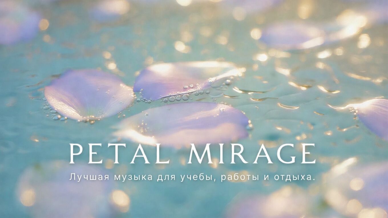 ✧ Спокойная фоновая  музыка для учебы, работы, сна и расслабления | Petal  Mirage