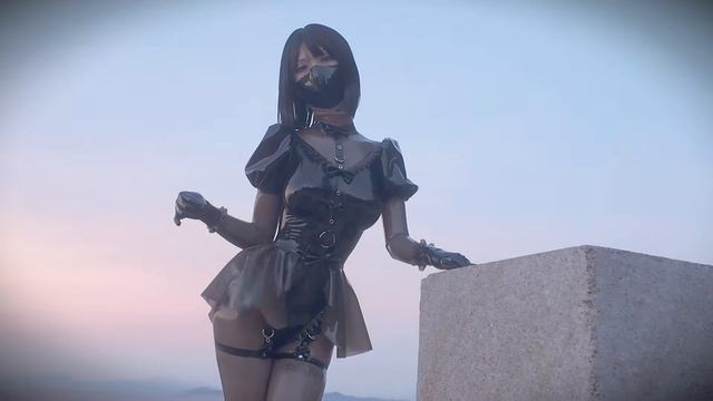 She Moves with the Sea｜RubberBunny 2026 New Latex Look 👗