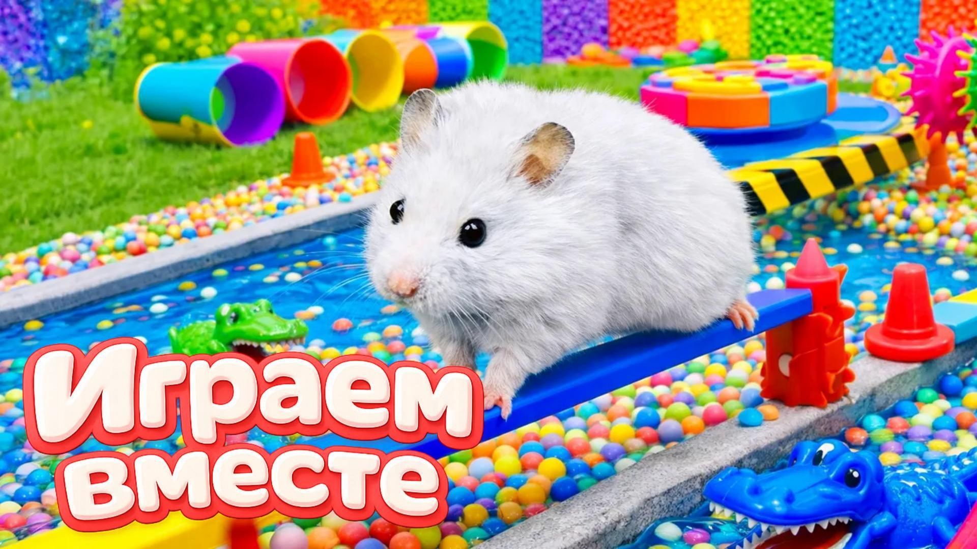 НОВЫЙ ОПАСНЫЙ ЛАБИРИНТ ДЛЯ ХРАБРОГО И УМНОГО ХОМЯКА 🐹🏆 ВИДЕО ДЛЯ ДЕТЕЙ ! ЧАСТЬ 9