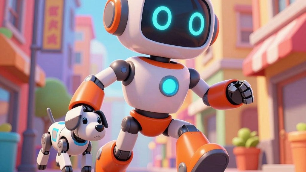 Робопёс мультфильм песенка для детей, приключения робота Тёма и его робособаки на Земле