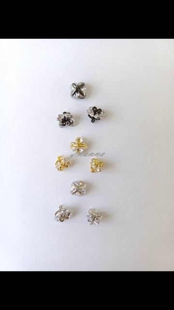 Фурнитура (с покрытием), бусины (натуральный камень)