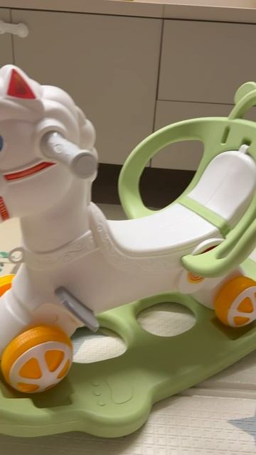 Лошадка-качалка с Pinduoduo — и она такая безопасная! 💖