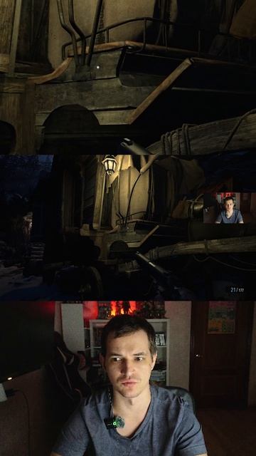 Мицелий проходит сквозь лошадь 🐞 #ResidentEvilVillage #bug #last_student #games