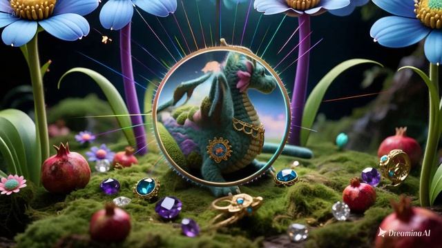 dreamina-2026-02-21-2322-Круглые объекты вращаются по часовой стр...