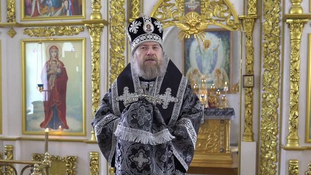 Проповедь митрополита Леонтия в Спасо-Преображенском Толшевском женском монастыре