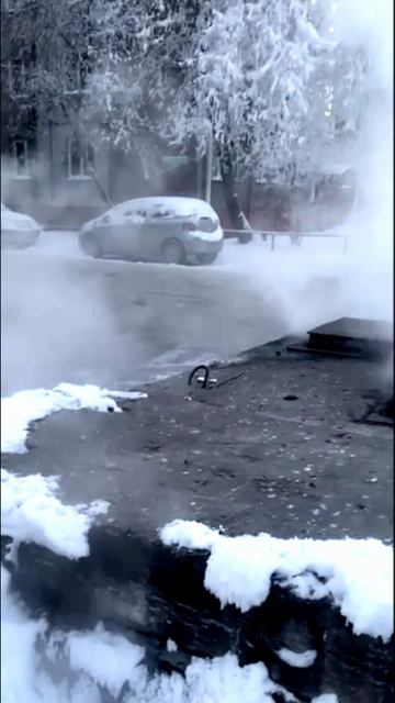 Теплотрасса на улице Коммунальная 13