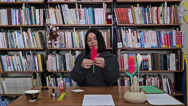 Амзинская сельская модельная библиотека. Рукотворная магия