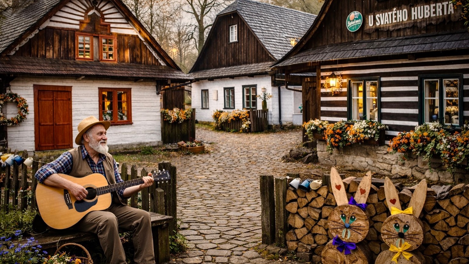 ⭐ Словакия. Влколинец — одна из самых красивых деревень Европы | Наследие ЮНЕСКО | 4K