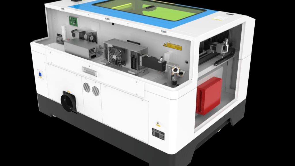 Бесшовная гравировка металлов и неметаллов на станке ЧПУ Thunder Laser Titan Pro | Идеи для бизнеса