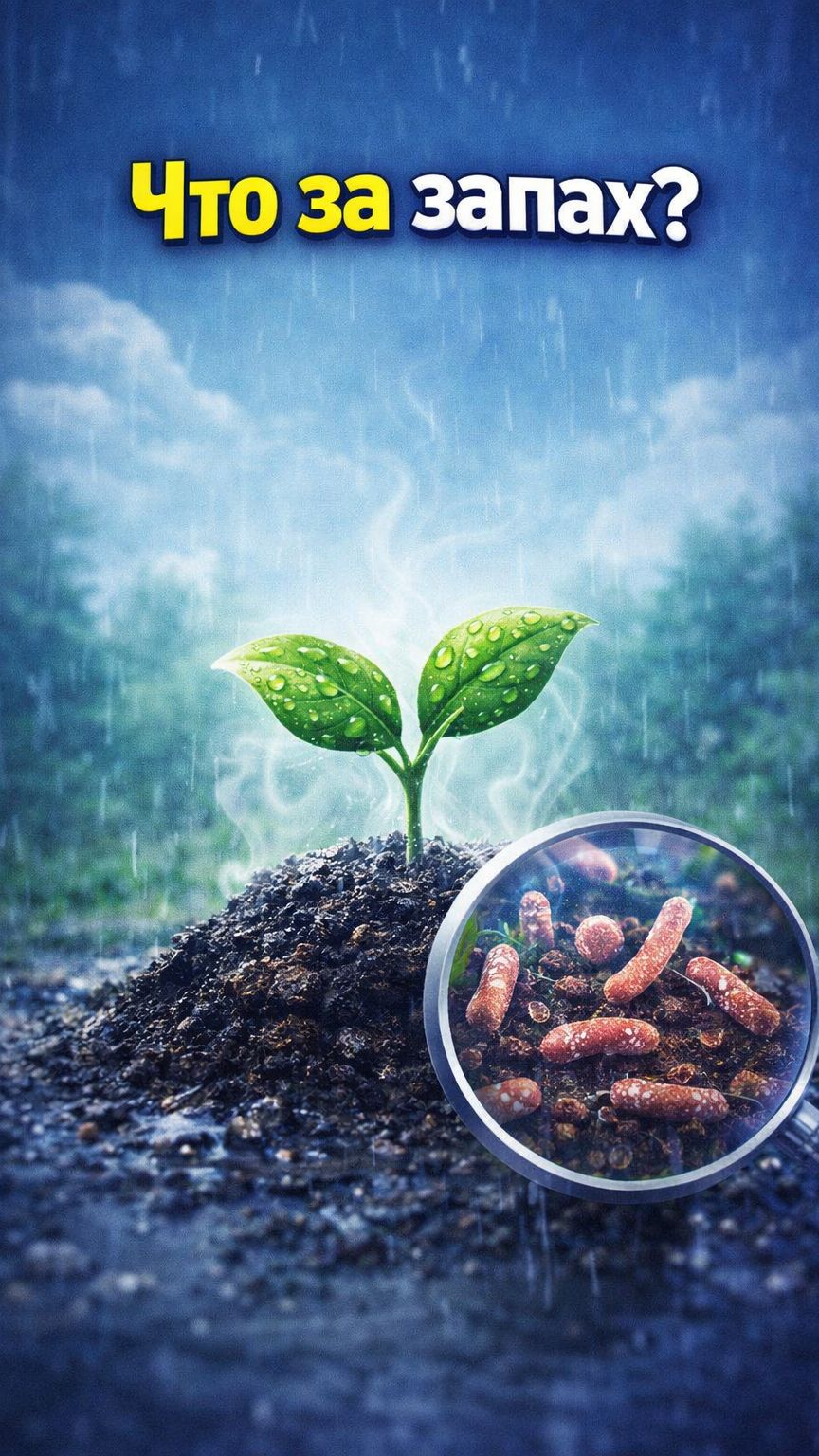 Почему мы любим запах дождя? 👃✨