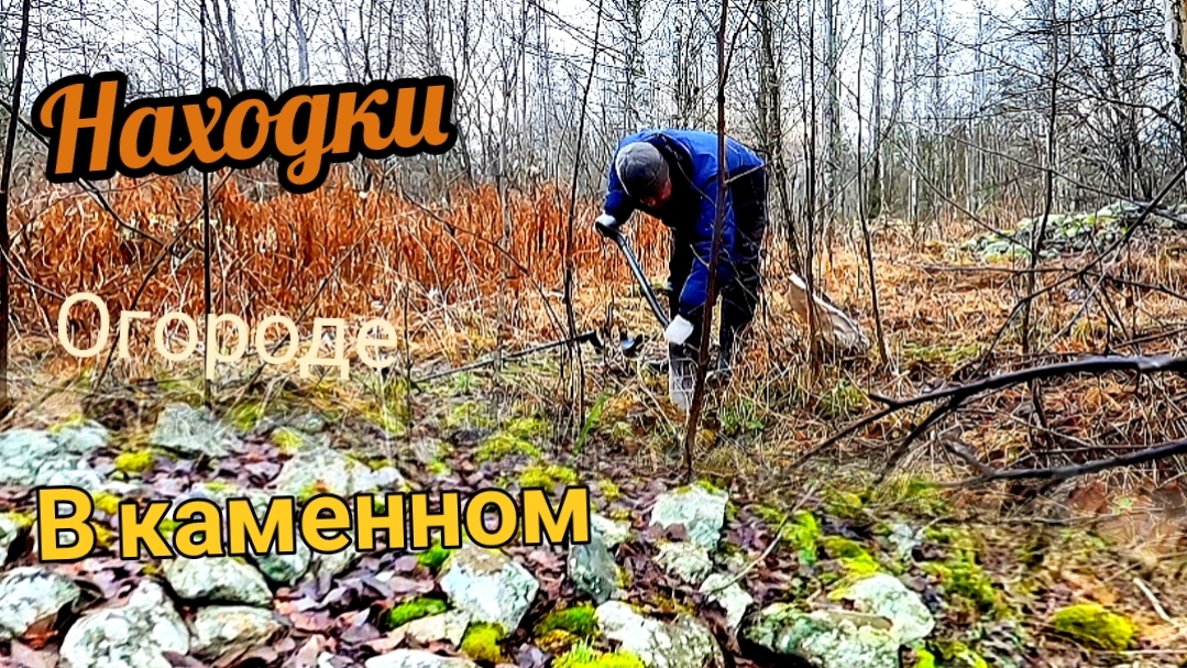 Копаю каменные огороды! коп металлолома