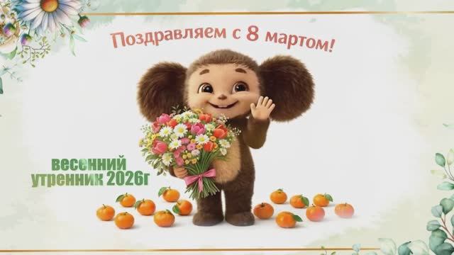 Весенний утренник 2026 Д.С 95 группа 6