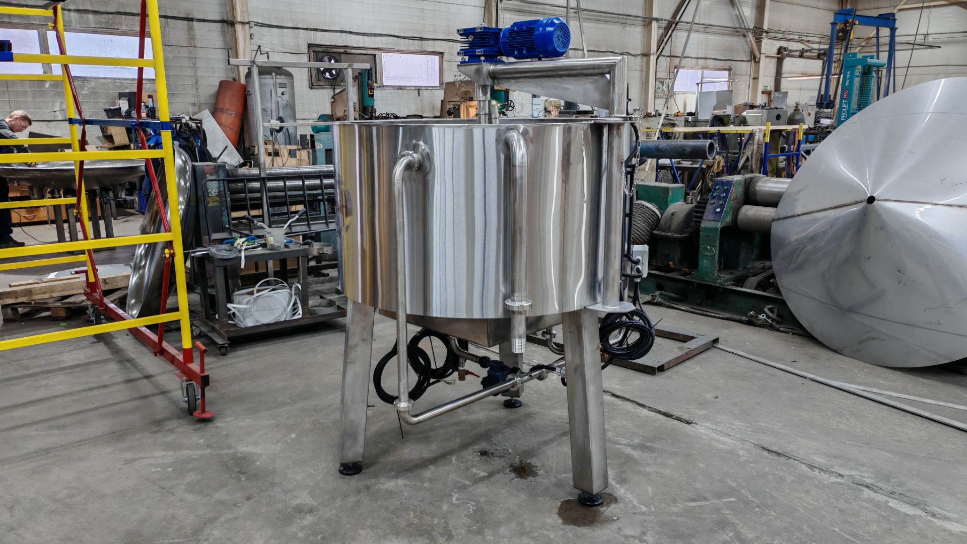 Сыроварочный Котёл — КС-500 45кВт—видео