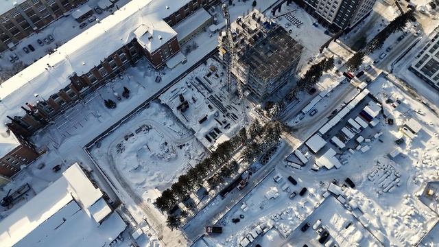 ЖК "Оскар" в Новосибирске - Ход строительства Январь 2025