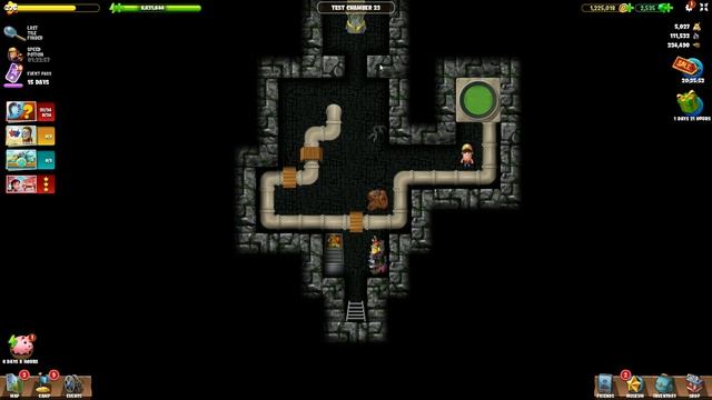 Тестовая Камера 23 | Test Chamber 23 | Костюмерная Дигги 3 | Diggy's Adventure