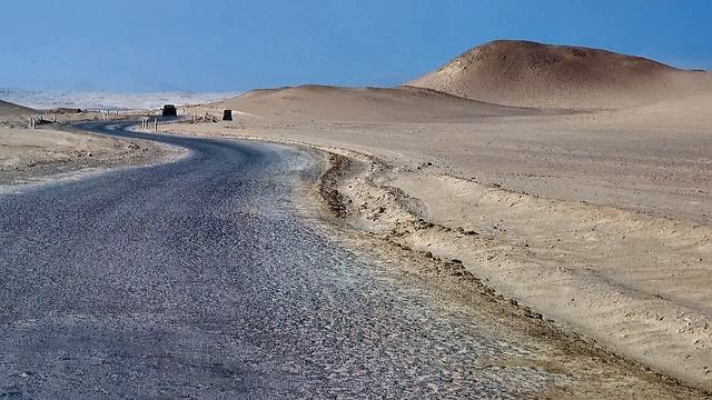 по дорогам пустыни Перу