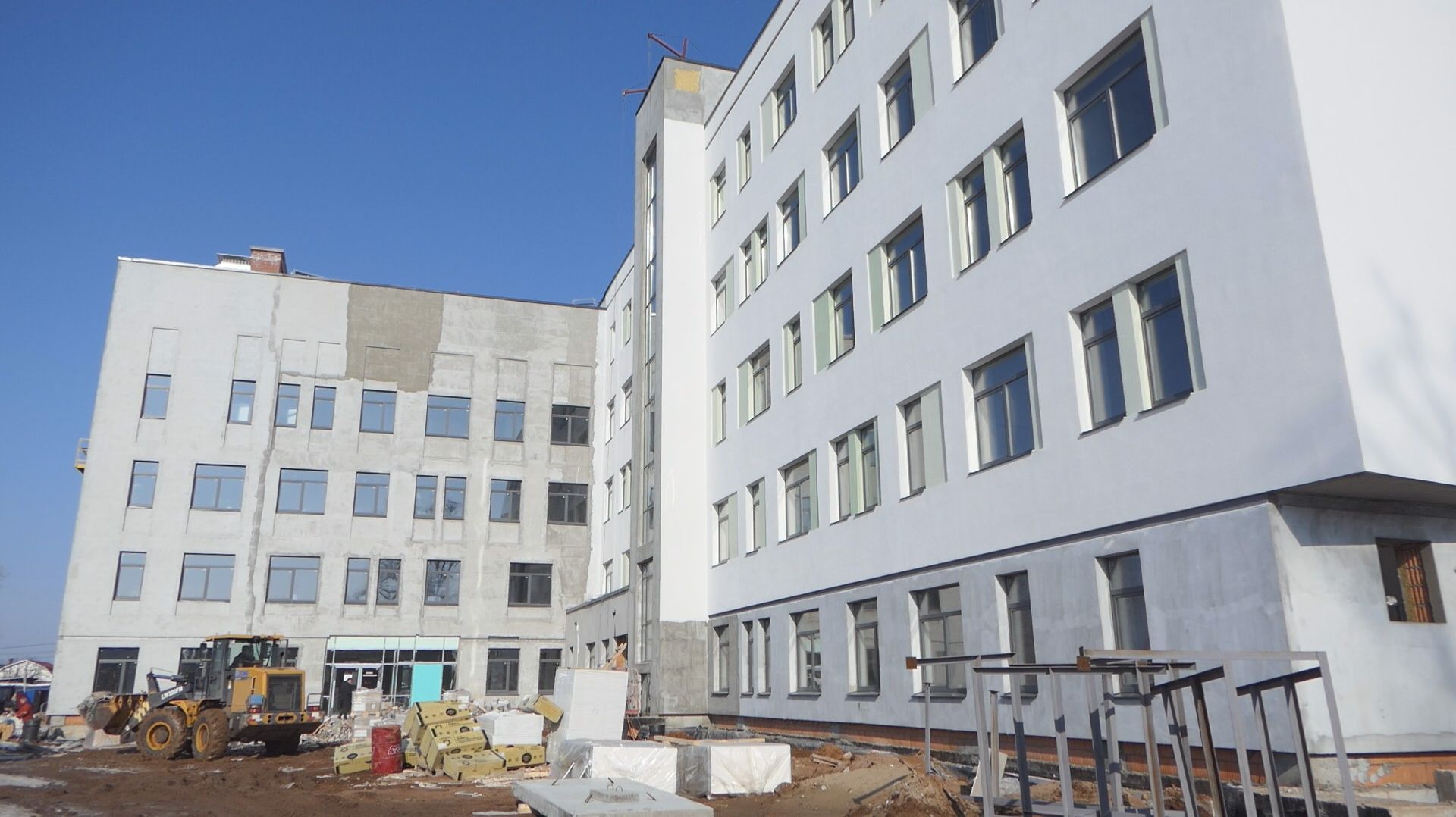 Строительство новой поликлиники Кинельской ЦРБ